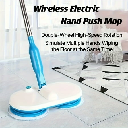 1 Set Wireless Electric Mop, Motorized Spinning Mop, Household Hands ...