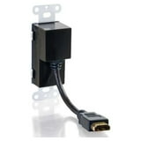 C2G HDMI Pass Through Wall Plate - White - Walmart.com