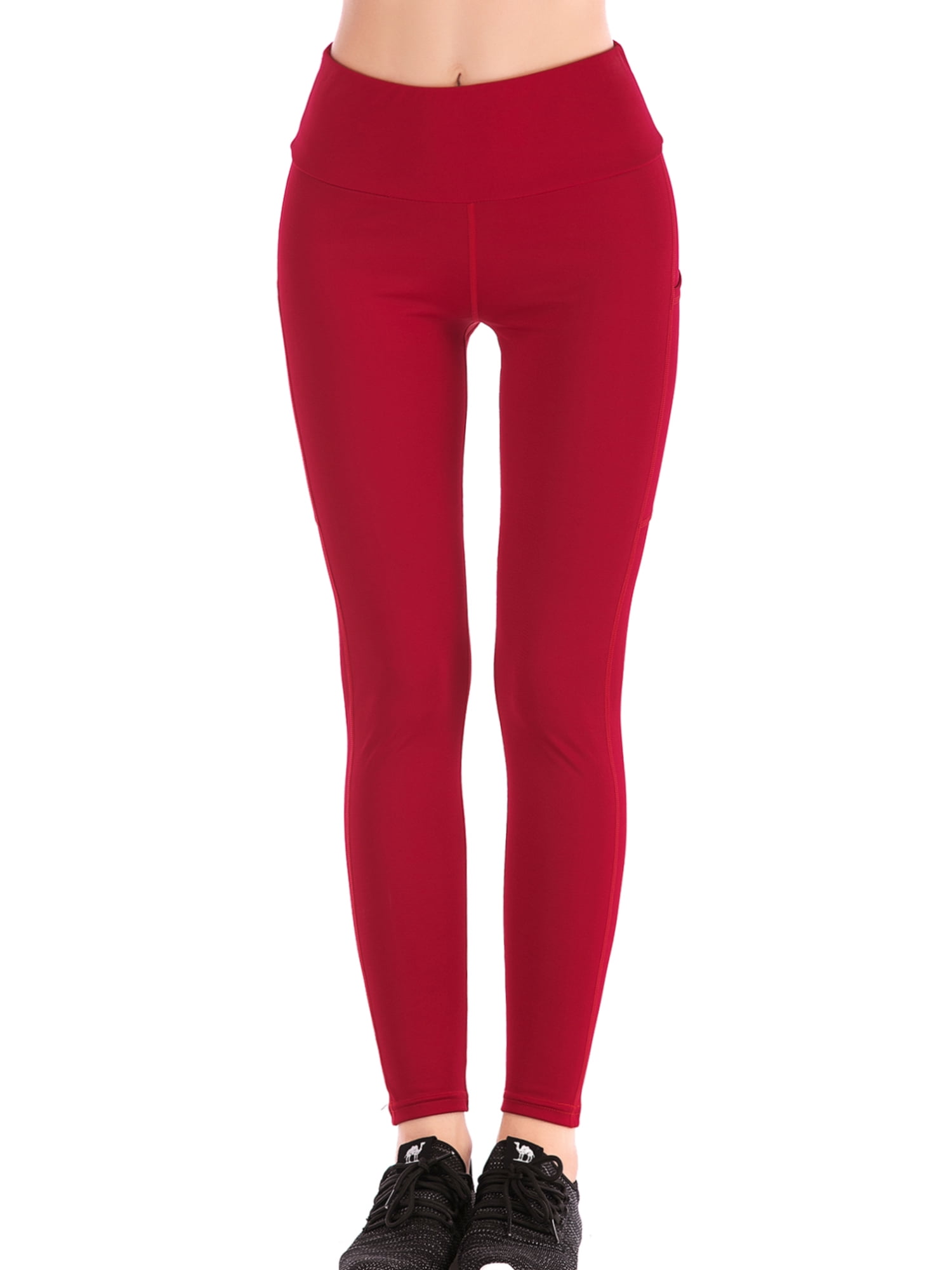 Women's Casual Yoga Sports Yoga Sport Pants Tight Leggings Solid ...