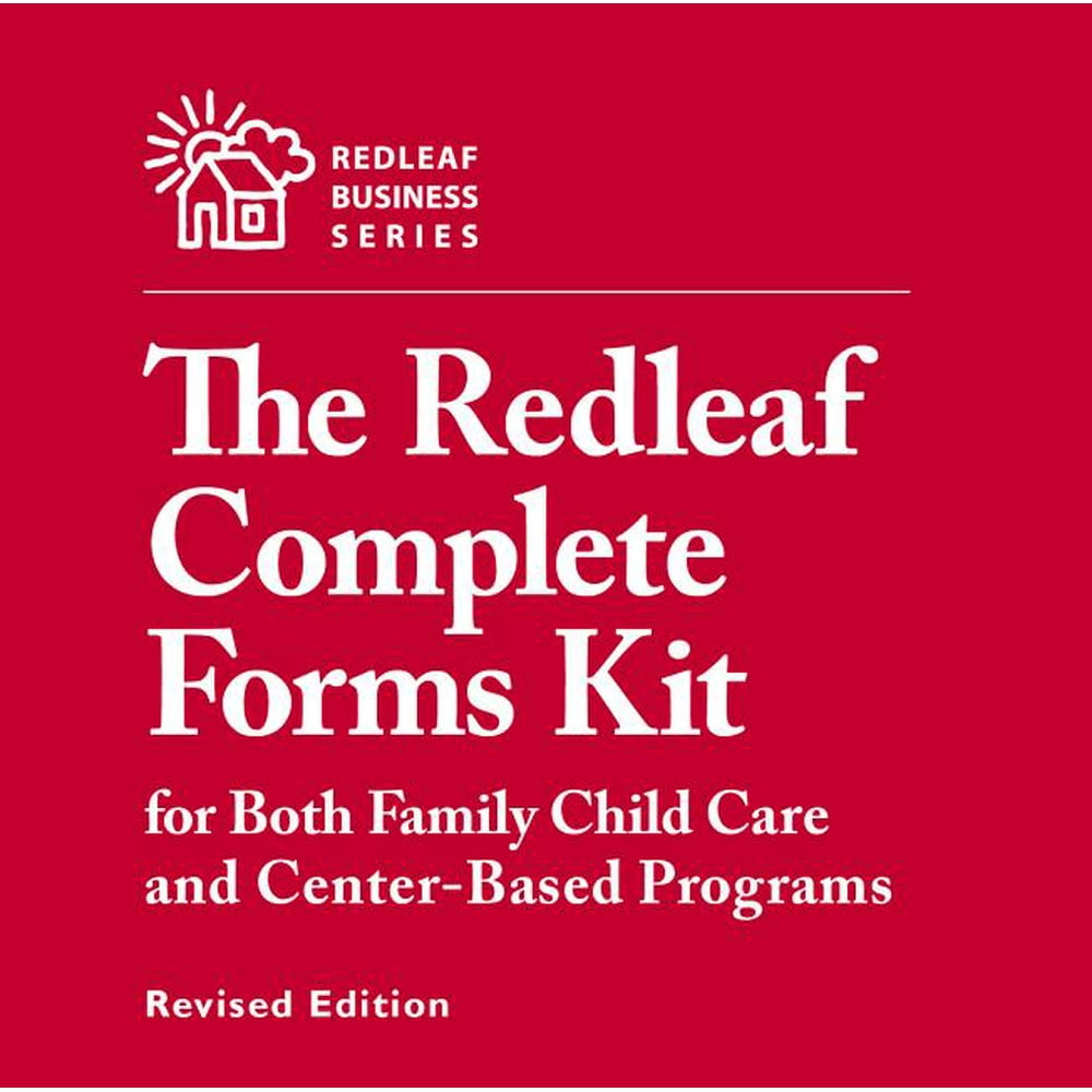 Redleaf Press Business: Redleaf Complete Forms Kit for Both Family Child Care and Center-Based ...