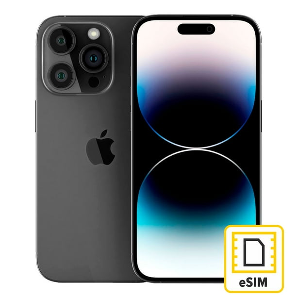 Apple iPhone 14 Pro 512 Gb Negro Reacondicionado eSIM | Walmart en línea