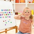 Neasyth, Glitter Foam Letter Stickers, 448 pcs, 7 Colors - Walmart.com