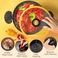 Micro Pressure Crock Pot, Kitchen Vacuum Micro Pressure Stock Pot, Non ...