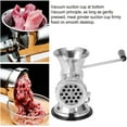 Manual Meat Grinder with Suction Cup, Sausage Stuffer, Handheld Mincer ...