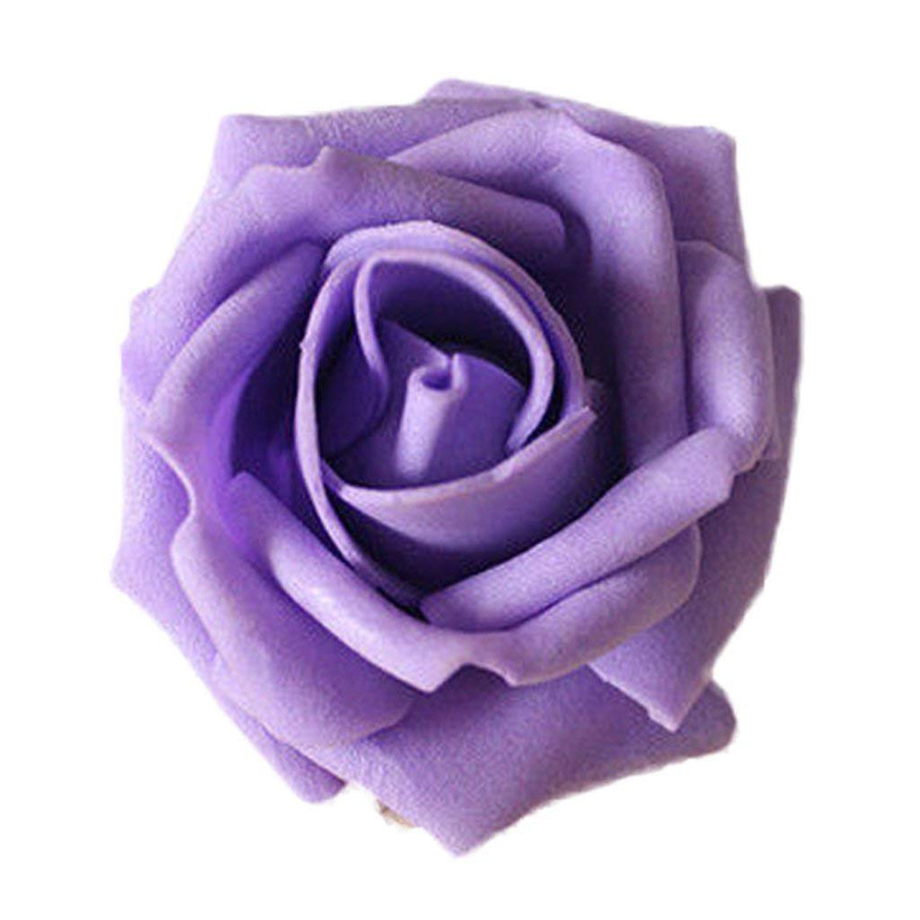 50pcs Artificial Bionic Flowers PE Foam Lifelike Roses Wedding ...