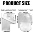 2Pcs Stretch Belt Removal Installation Tool Set, Professional ...
