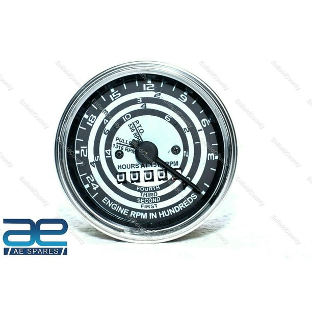 Tachometer Proofmeter Hourmeter Fits for Ford Tractor 8N 9N 2N ...