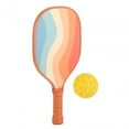 AMLESO Racquet, Lightweight Portable Wooden Pickleball Racquet ...