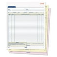 Purchase Order Book, Three-Part Carbonless, 8.38 X 10.19, 1/page, 50 ...