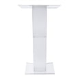 Miumaeov Acrylic Clear Podium Transparent Church Pulpit Plexiglass ...