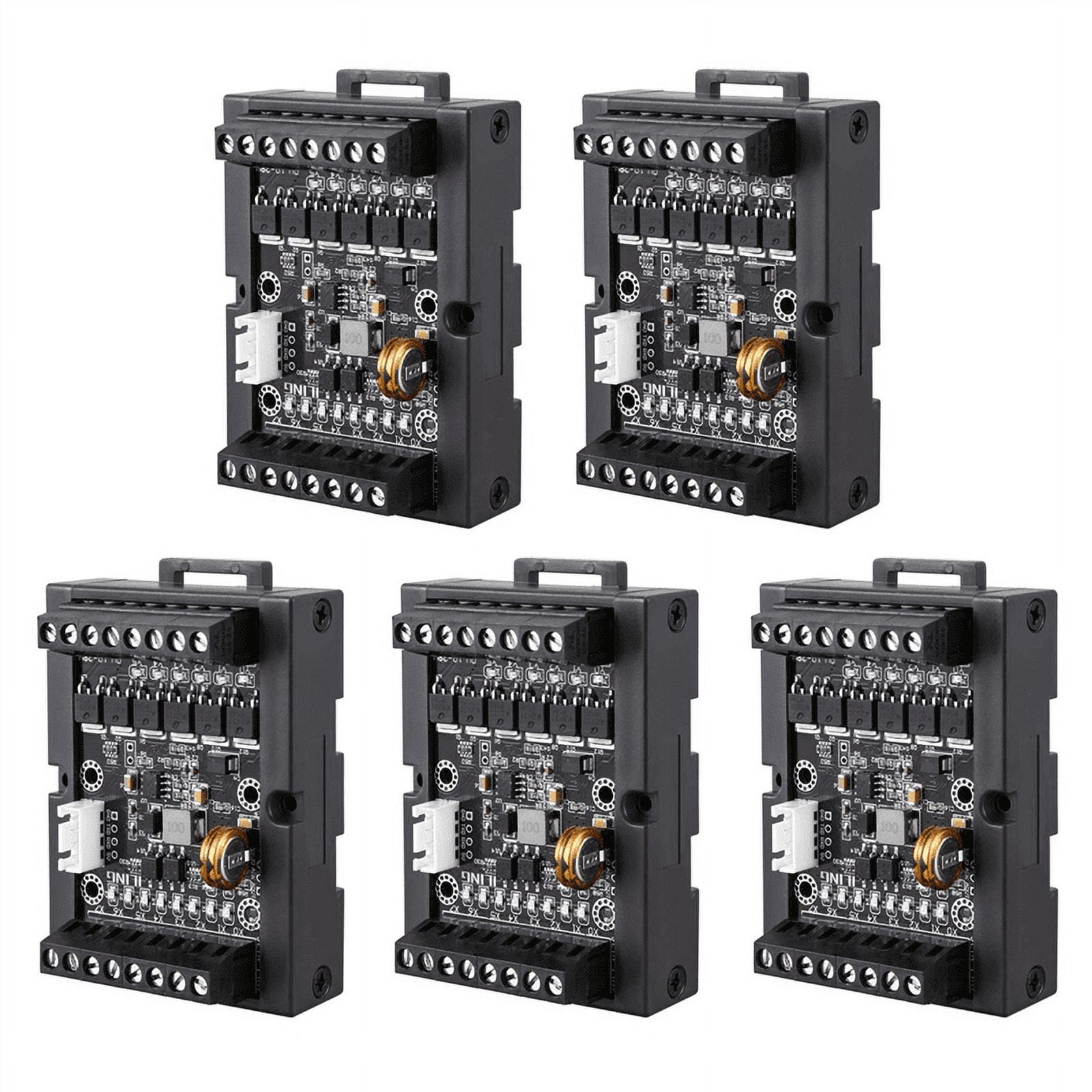 5X PLC Controlador LóGico Programable DC 10-28V PLC Regulador FX1N-14MT ...