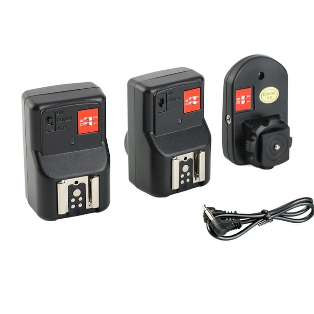 Disparador 4 Canales Disparador de Flash Remoto inalámbrico 433MHz ...