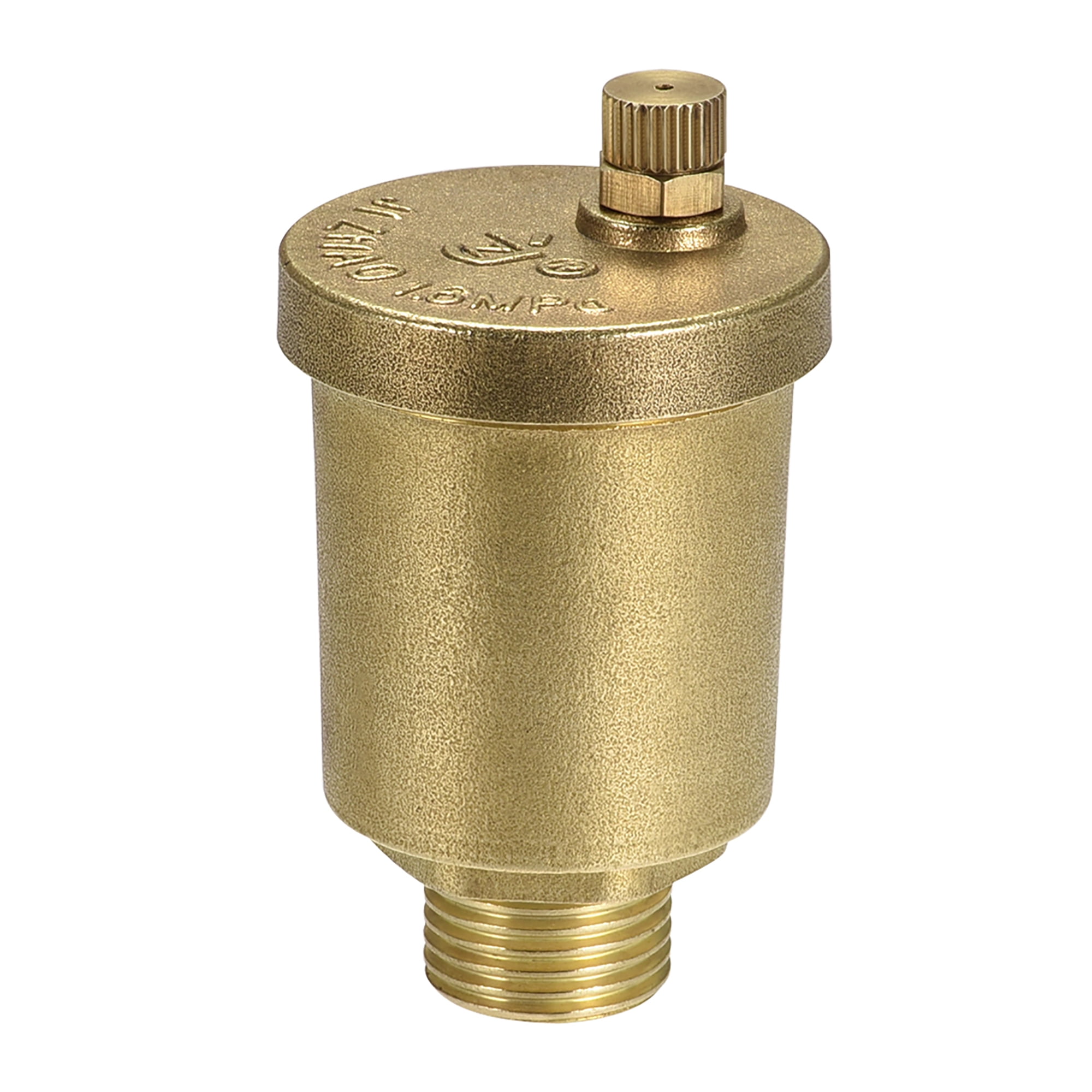 G1 2 Male Thread Air Vent Valve Brass Air Release Valve 39mm Outer G1 2 Male Thread Air Vent Valve Brass Air Release Valve 39mm Outer