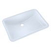 TOTO® 19" x 12-3/8" Rectangular Undermount Bathroom Sink with ...