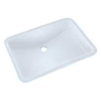TOTO® 21-1/4" x 14-3/8" Large Rectangular Undermount Bathroom Sink with ...