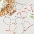 24Pcs 12 Colors Woven Wrap Friendship Bracelets Adjustable String ...