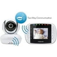 Motorola MBP Series Wireless Video Baby Monitor with Digital Color LCD ...