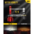 880 LED Fog Light Bulb, 6000K Cool White Super Bright 885 893 899 Fog ...
