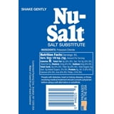 NuSalt Sodium Free Salt Substitute Table Salt Alternative 3oz (12 Pack ...