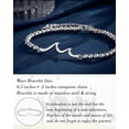 Graduation Bracelet for Her, Through Waves of Life Stainless Steel Cuff ...
