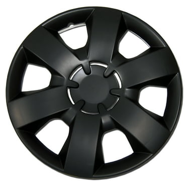 Pilot WH522-15C-B Black and Chrome 15' Wheel Covers - Set of 4 ...