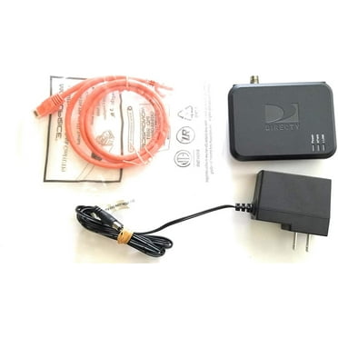 2 Pack - DirecTV Powered Broadband Deca Ethernet to Coaxial Adapter ...