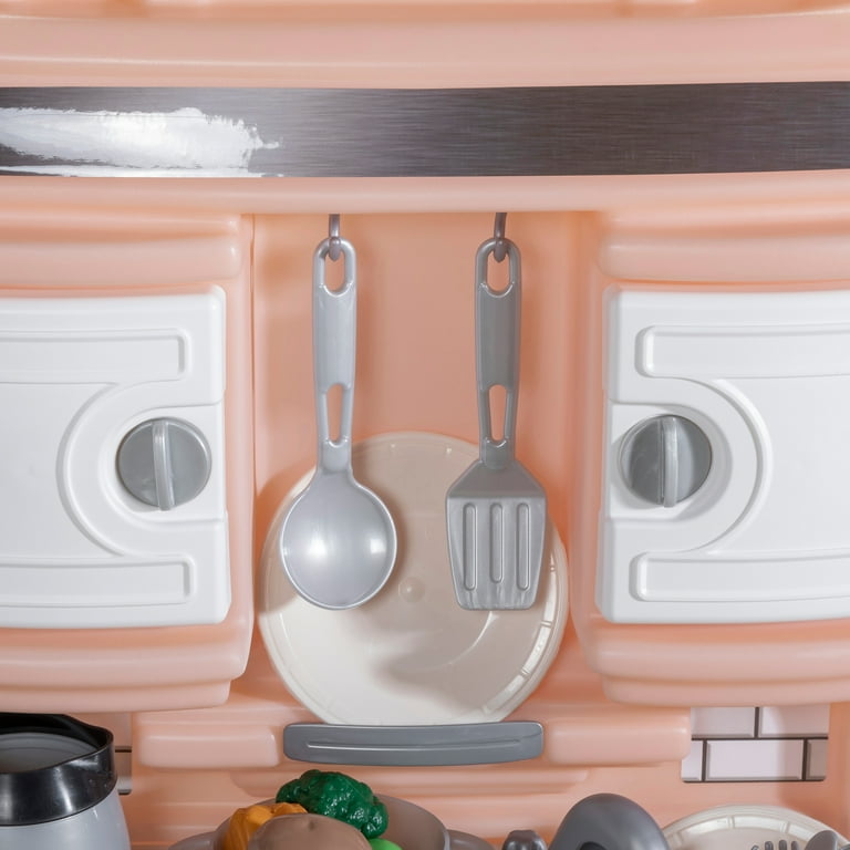 Toddler Imaginative Play Toy Pink Microwave Baby Alive Food Kids ...