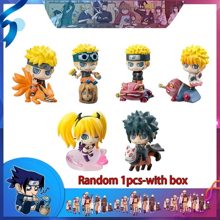 Naruto Q Version Anime Model Naruto Shippuden Sasuke Gaara Pop Action ...