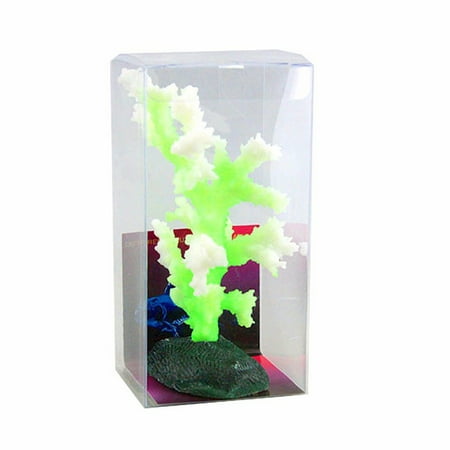 Fish & Aquatic Pets Decorations Resin Fish Tank Landscape Luminous Sea ...
