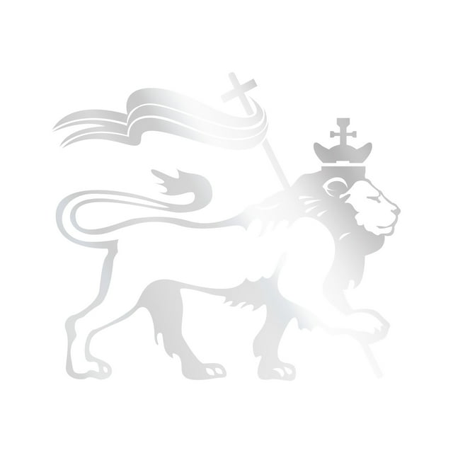 Lion of Judah with Rasta Flag Sticker Decal Die Cut - Self Adhesive ...