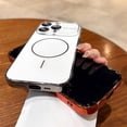 CD Aurora Laser Camera Protection Magnetic Phone Case for iPhone ...