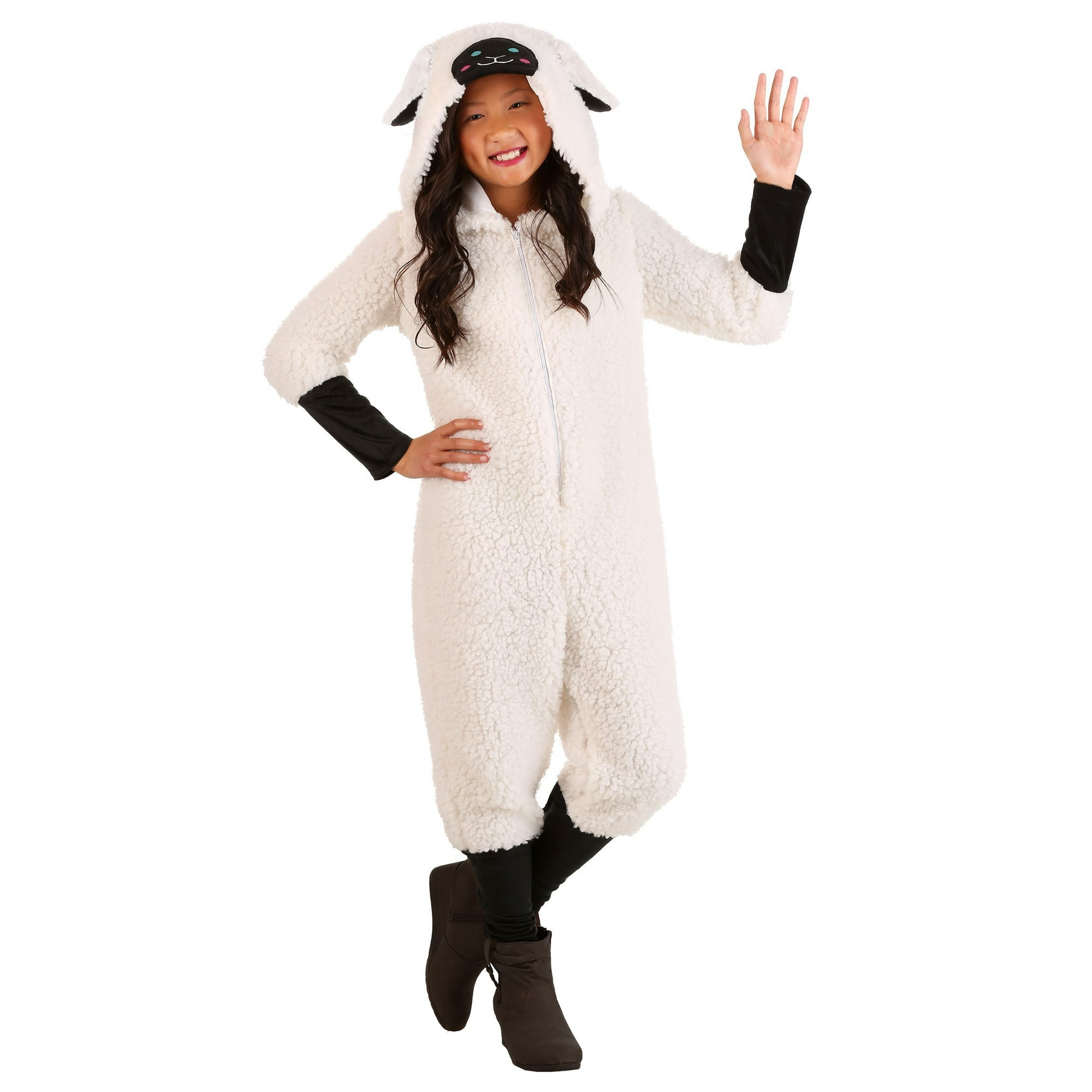 Click here for Fun Costumes Sheep Kids Jumpsuit Costume S prices