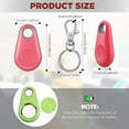 5 Pieces Key Finder Item Locator with 5 Pieces GPS Keychains Bluetooth ...