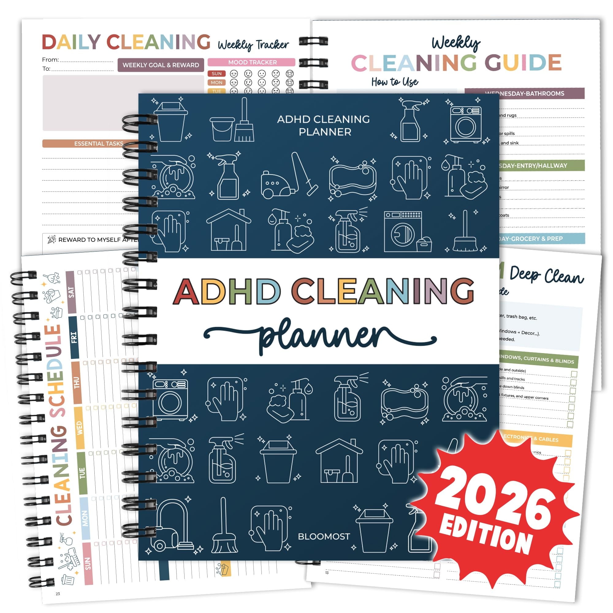 Click here for Kaloaede Adhd Cleaning Planner For Adults Men Wome... prices