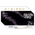 Clairol Nice n' Easy Permanent Hair Color, 2V Plum Black, 3 pack ...
