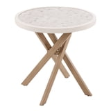 Better Homes & Gardens Paige 27" Round Outdoor Tile Top Bistro Table ...