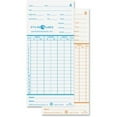 Pyramid Time Time Cards for 2600, 2650 Time Recorder, Double Sided ...