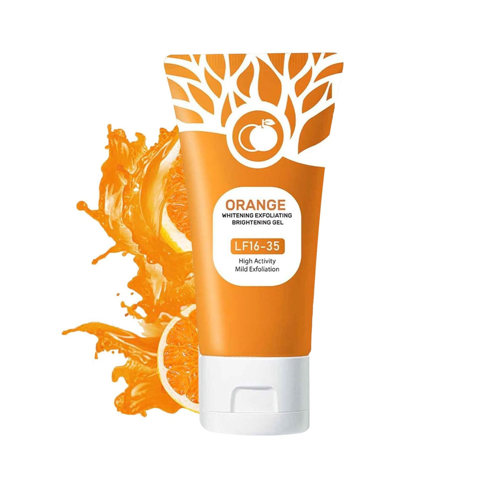 BARUBT Gentle Exfoliating Gel with Orange Enzyme for Dead Skin Removal ...