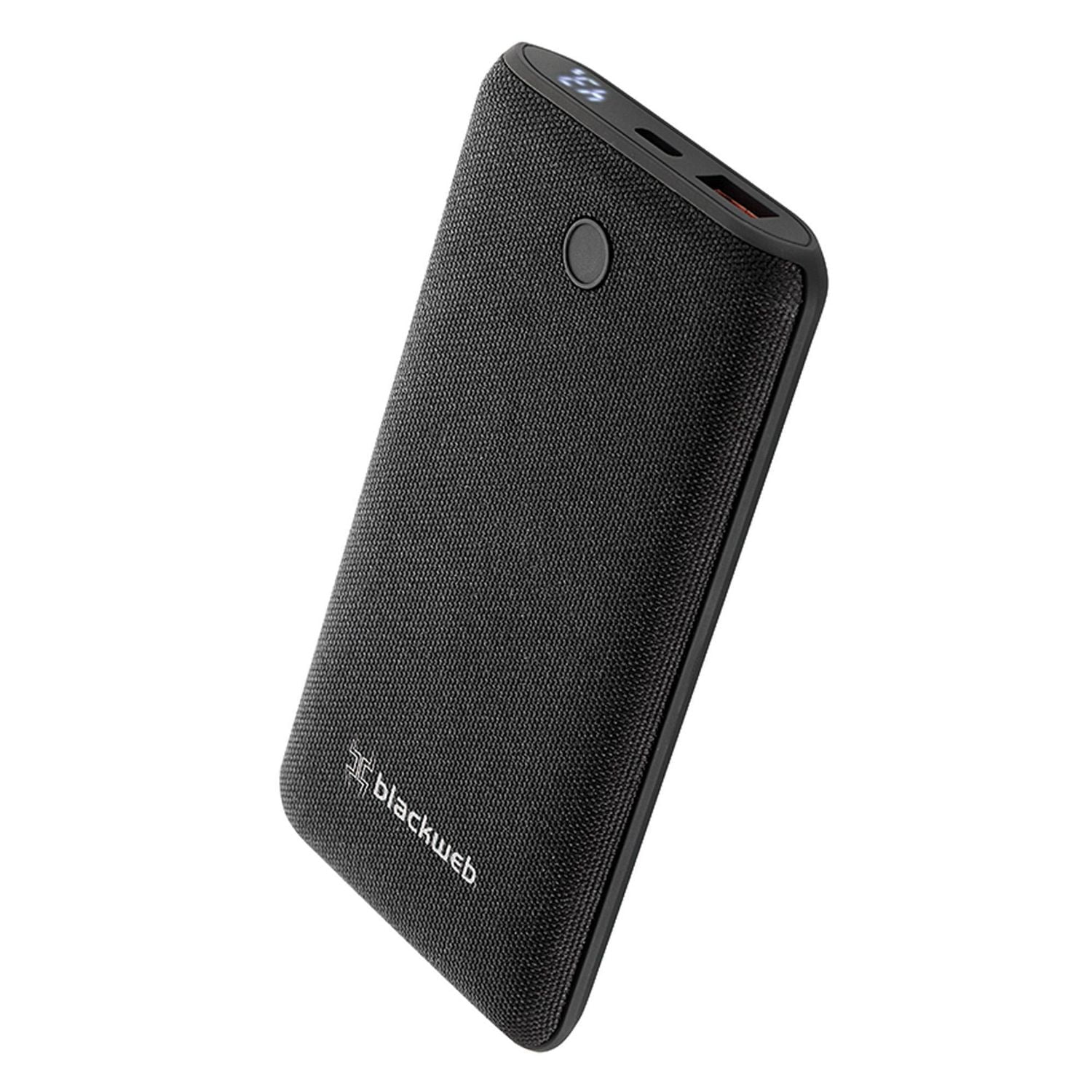 blackweb 10000 mAh Dual-Port Portable Battery (BWA21WI503C Black ...