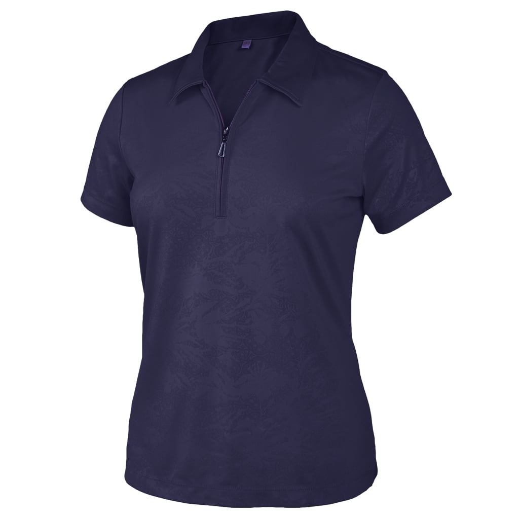 Monterey Club Women's Vintage Fairy Emboss Golf Polo Shirt #2456 ...