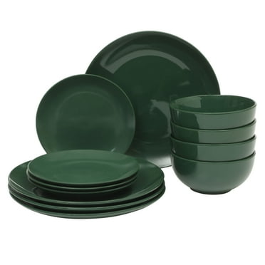 Yellowstone 12-Piece Ceramic Dinnerware Set, John Collection - Walmart.com