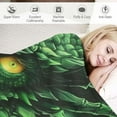 Nawypu Green Fire Dragon Throw Blankets Twin Size -Thick Fuzzy Warm ...