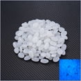 Eolstice Luminous Stones Rocks, Dark Pebbles Glow-In-The-Dark ...