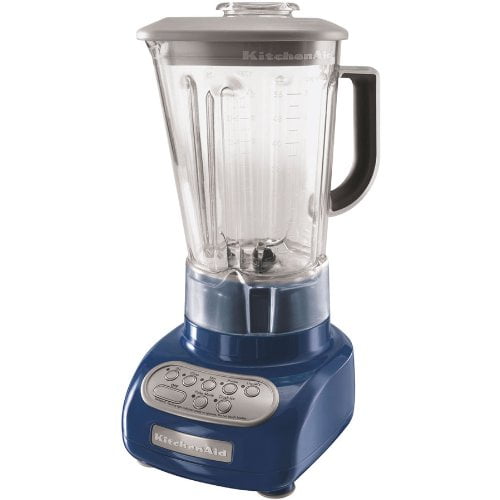 KitchenAid 5-Speed Blender with Polycarbonate Jar Blue Steel Color Very ...