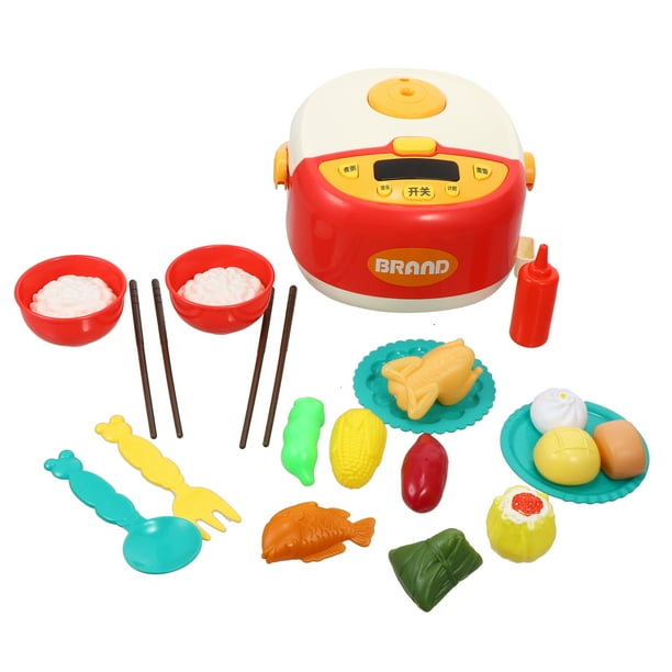 1 Set Kid Simulation Rice Cooker Toy Play House Cooking Toy with Music ...
