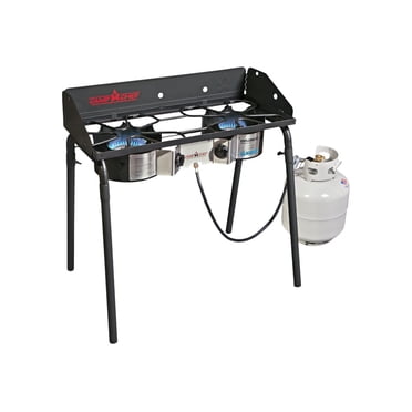 Gas One Triple Burner Gas Propane Cooker Outdoor Camp Stove, BBQ Grill ...