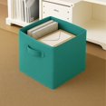 Fabric Closet Organizer Cubes Forest Green 6 Pack - Walmart.com