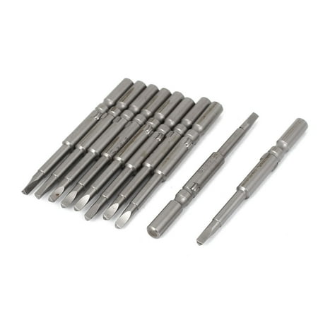 5mm Round Shank 2.3mm Magnetic Tip Triangle Screwdriver Bits 60mm ...