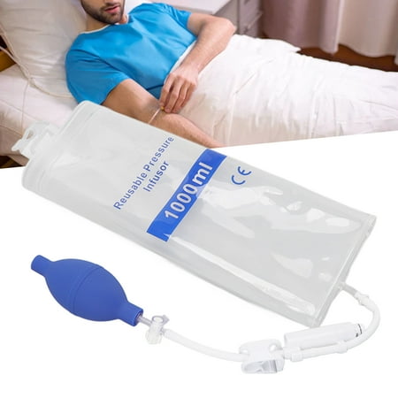 Pressure Infusion Bag, Reusable Latex Free TPU Hospital Pressure ...