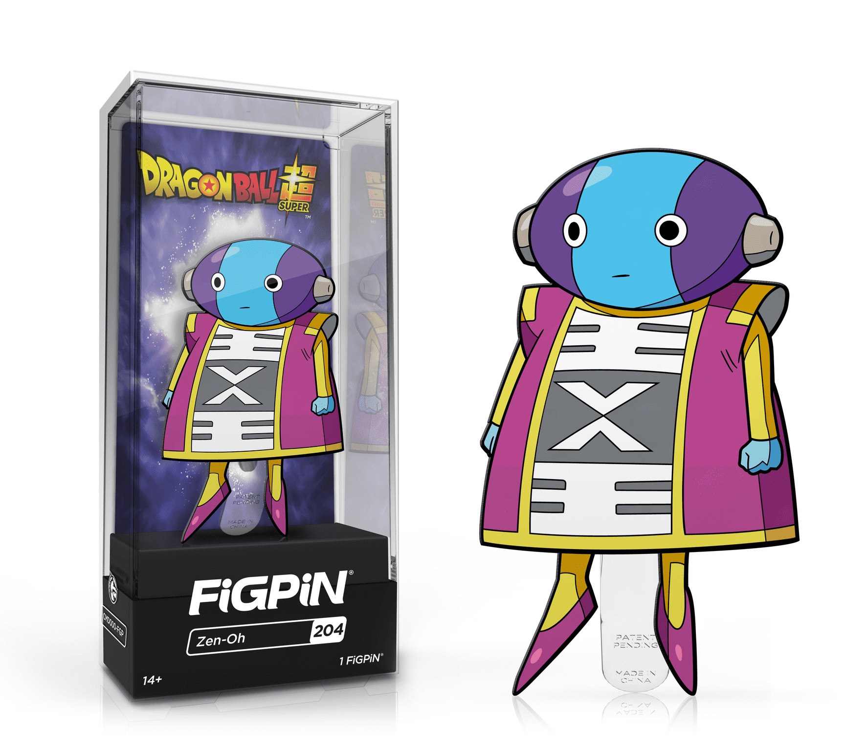 FiGPiN Galactic Toys Exclusive Zen-oh Collectible Pin - Walmart.com ...